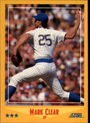 1988 Score #446 Mark Clear - NM | eBay