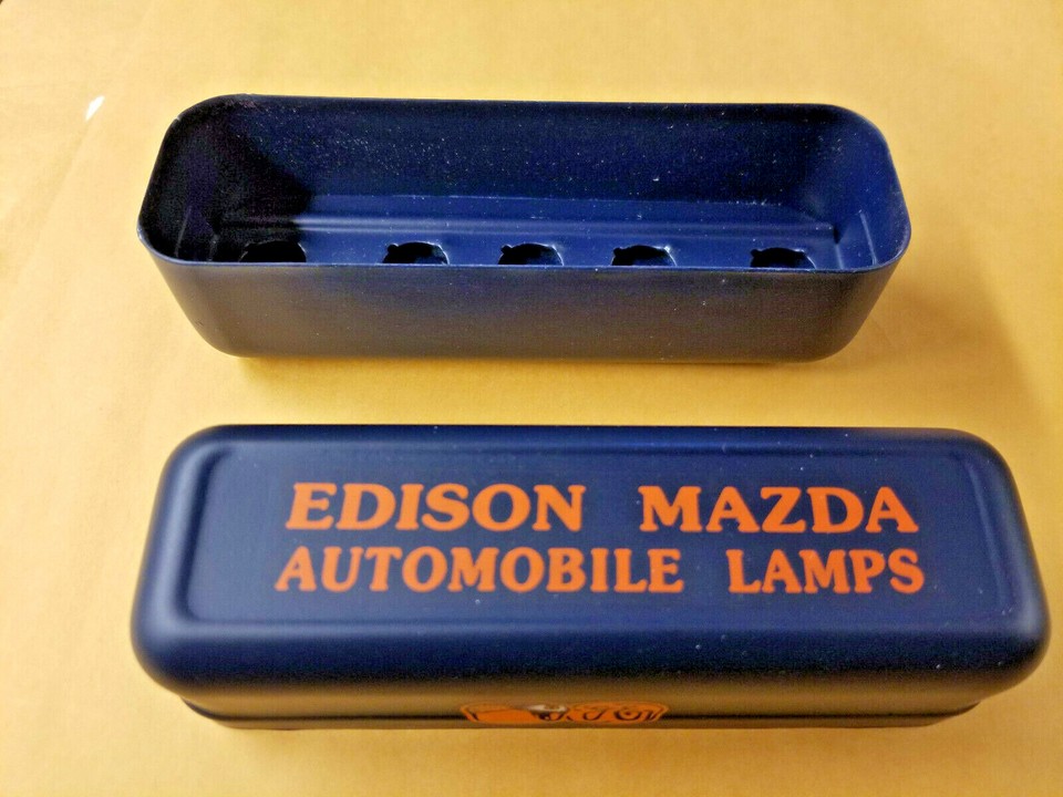 Edison Mazda Automomobile Lamps Water Slide Decal Set 1920s | eBay