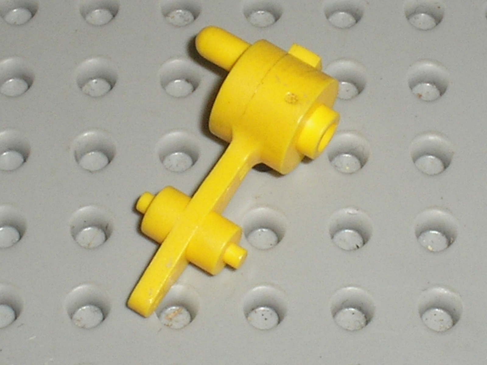 LEGO Train yellow Track 9V Point Lever 2866 / Set 7898 7996 7939 4512 ...