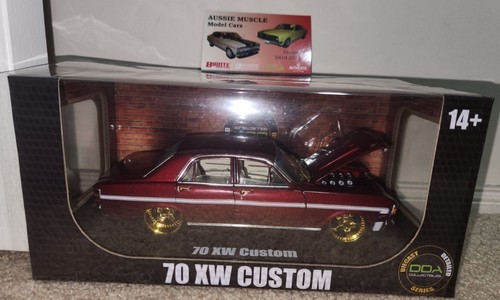1:24 DDA Ford XW GT Falcon Sedan Custom Cherry Bomb Coyote V8, Chase ...