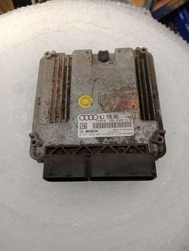 Audi Q7 ENGINE CONTROL UNIT ECU 4L1910401 NO LETTER 3.0 TDI BUG BRAIN ...