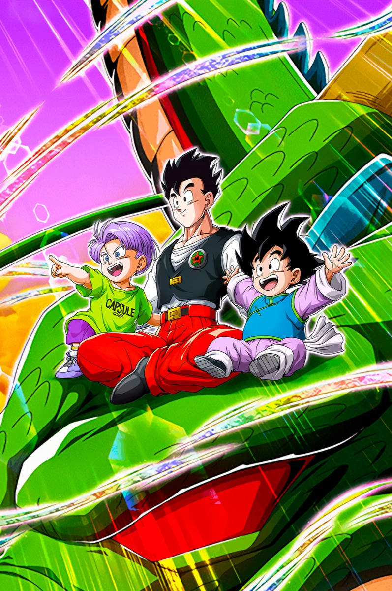 Goten And Gohan Training