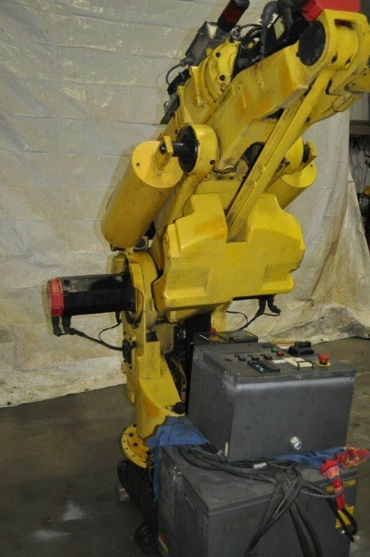 FANUC S 420iF 6 AXIS ROBOT 6 AXIS 140.0 KG PAYLOAD RJ2 CONTROLLER WITH ...