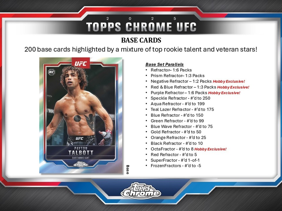 Reinier De Ridder 2025 Topps CHROME UFC + SAPPHIRE 12 Box Player Break ...