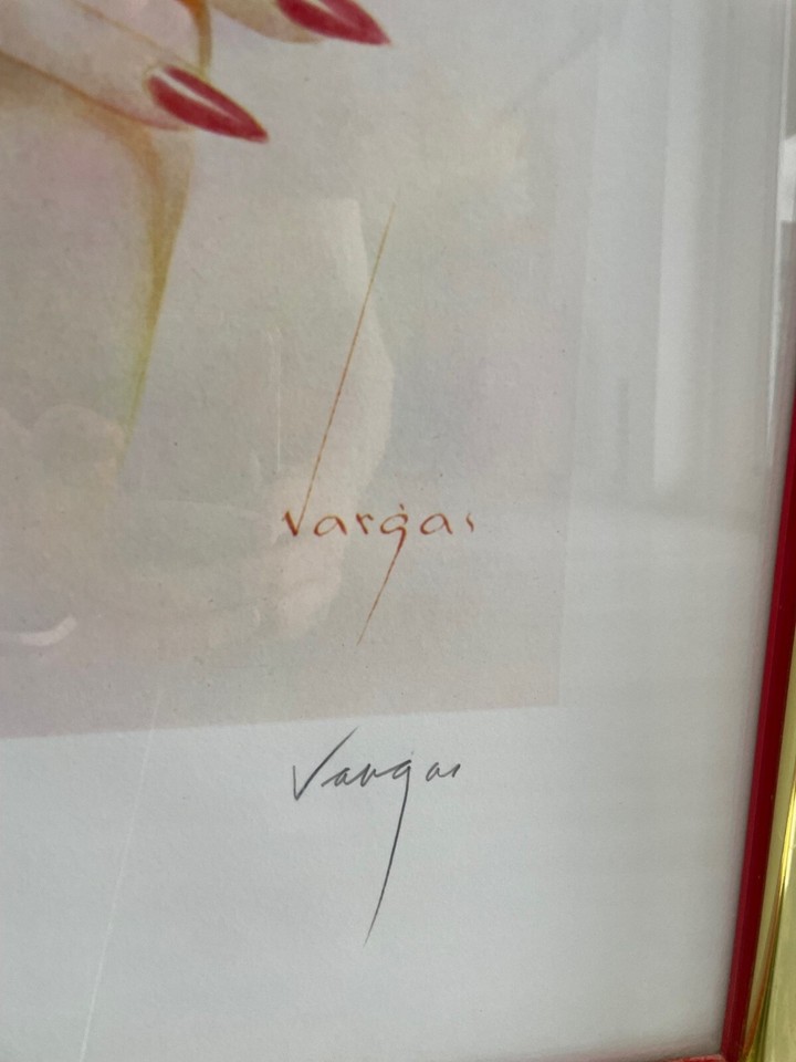 ALBERTO VARGAS - MARILYN MONROE - 1979 RARE SIGNED PRINT - Limited ...