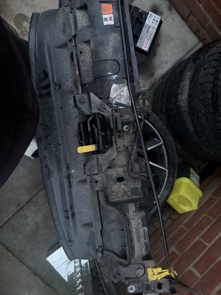 Ford Fiesta Mk7 Radiator Front Panel Crash Impact Bar 1.4 SNJA Petrol ...