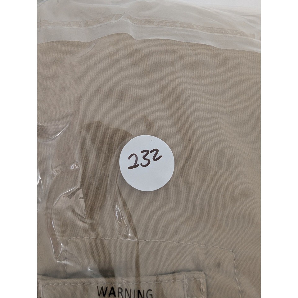Clothing Arts Pick Pocket Proof P Cubed Cargo Pants Nylon Tan Mens Size ...