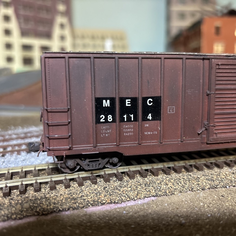 HO Scale Branchline Trains 50’ Berwick Boxcar Weathered /Patched Maine ...