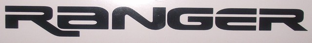 FORD RANGER Windshield Banner Vinyl Decal Sticker 4"x40" LARGE SIZE | eBay