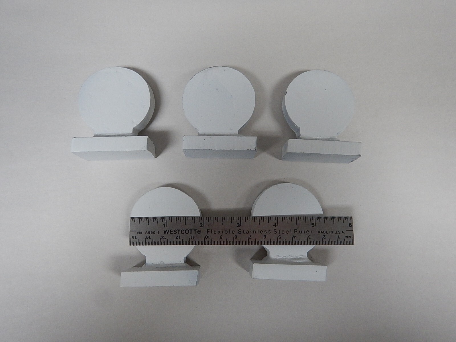 Two Inch Circle Knock over Targets - 5 Pieces - 3/8" thick AR500 | eBay