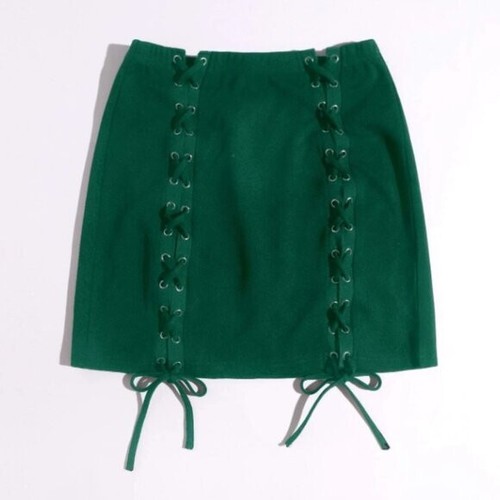 0XL Hunter Green Mini Skirt, Stretchy Plus Size | eBay