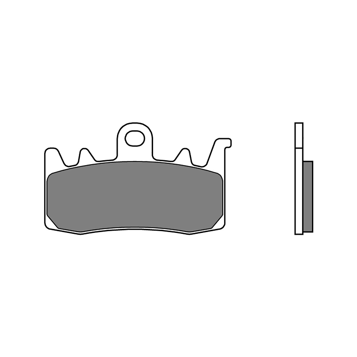 Front Brembo SA Brake Pads for Bombardier-can Am SPYDER RT 1330 2014 ...