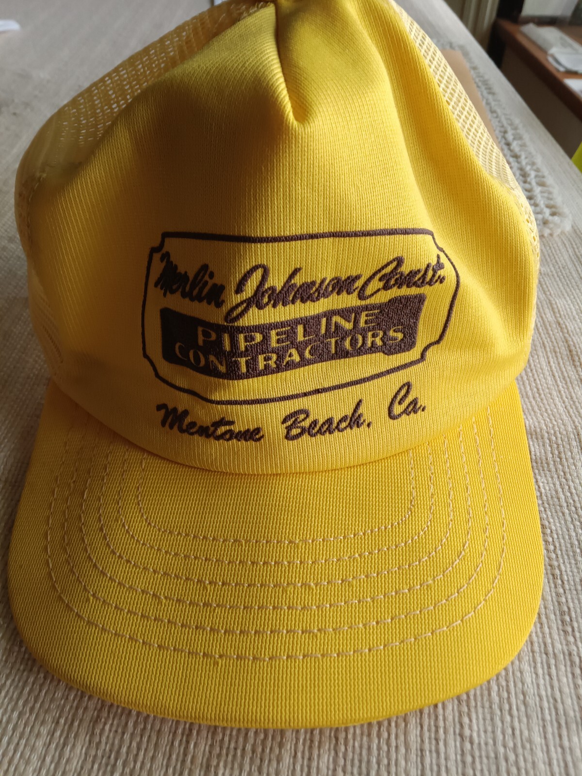 Vintage Merlin Johnson Const. PIPELINE CONTRACTORS Me… - Gem