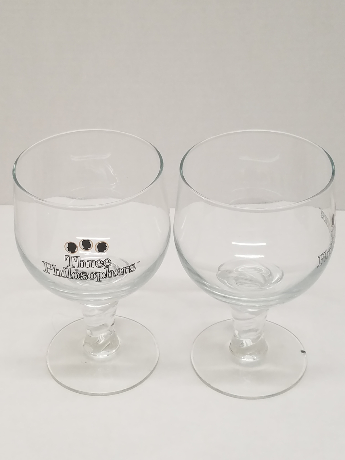 Three Philosophers Beer Glasses Goblets Set of 2 | eBay