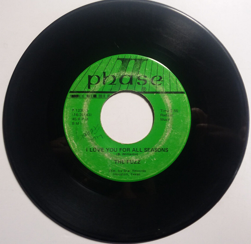 THE FUZZ / ETTA JAMES - I Love You For All Seasons - Phase II P 1230 | eBay
