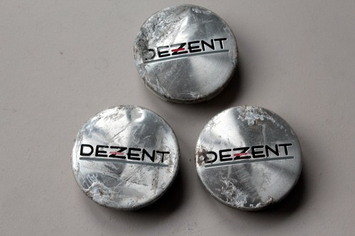 Original DEZENT 5378 Chrome Alloy Wheel Center Plastic Cap Cover Hub ...
