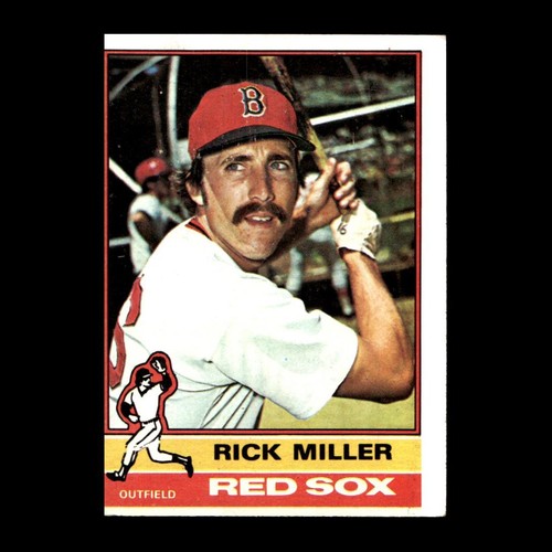 Rick Miller 1976 Topps Boston Red Sox #302 GM R304 | eBay