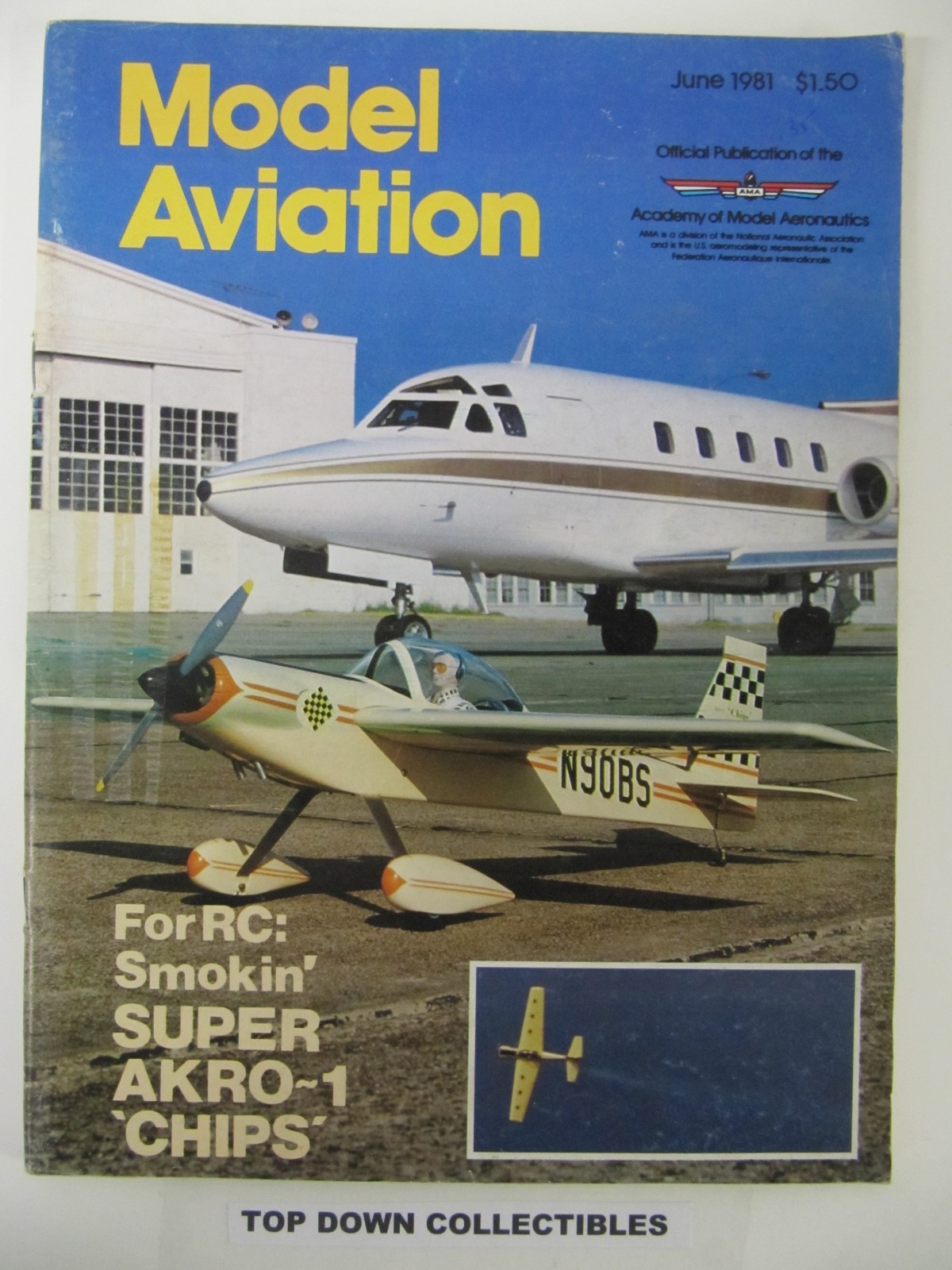 Model Aviation Magazine June 1981 Smokin' Super AKRO-1 Chips | eBay