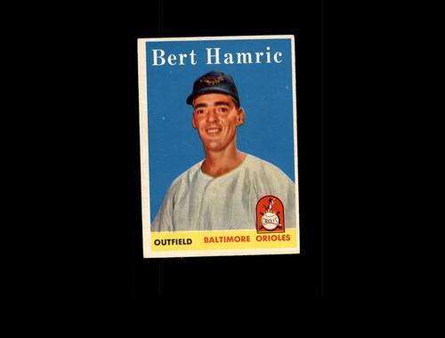 1958 Topps 336 Bert Hamric EX-MT #D922355 | eBay