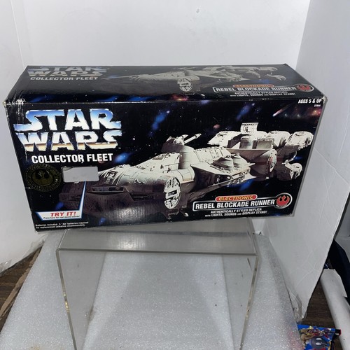 Kenner Star Wars Collector's Fleet Electronic REBEL BLOCKADE RUNNER New ...