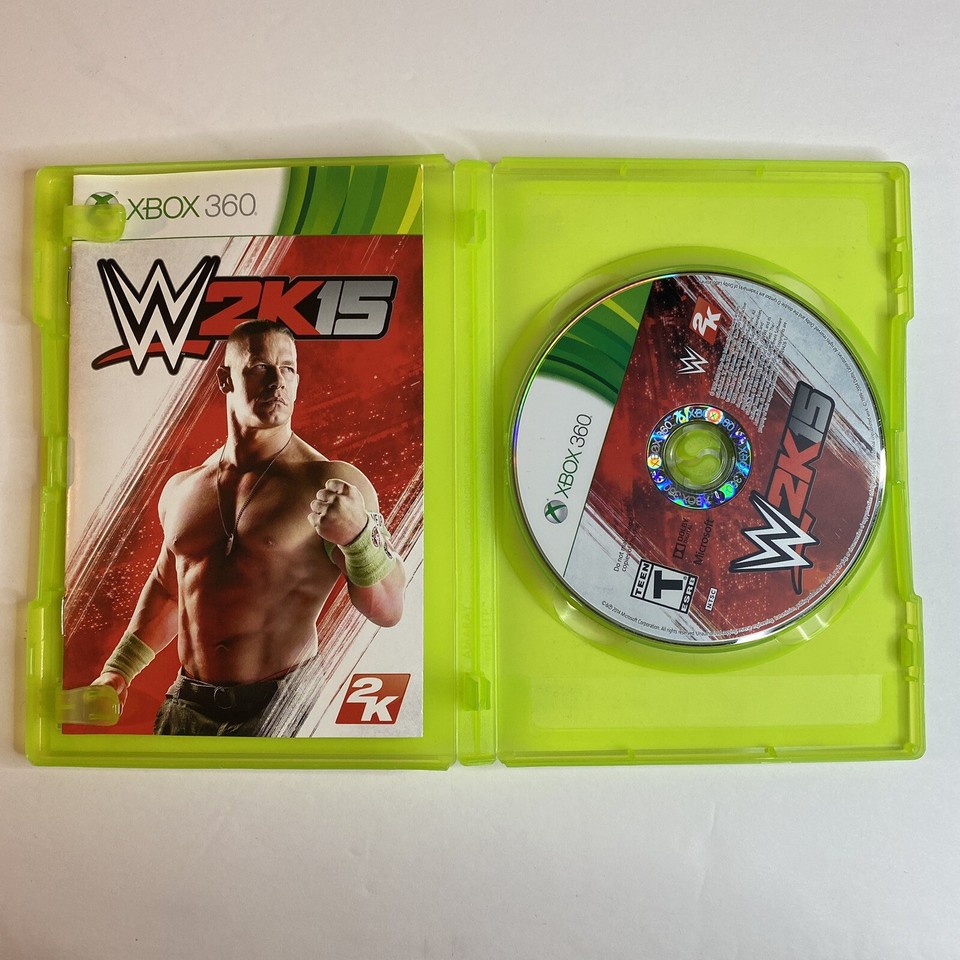 WWE 2K15 (Microsoft Xbox 360, 2014) Wrestling - Complete Complete With ...