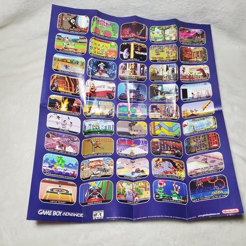 Nintendo Official Gameboy Advance To GameCube Link Cable Ad Brochure ...