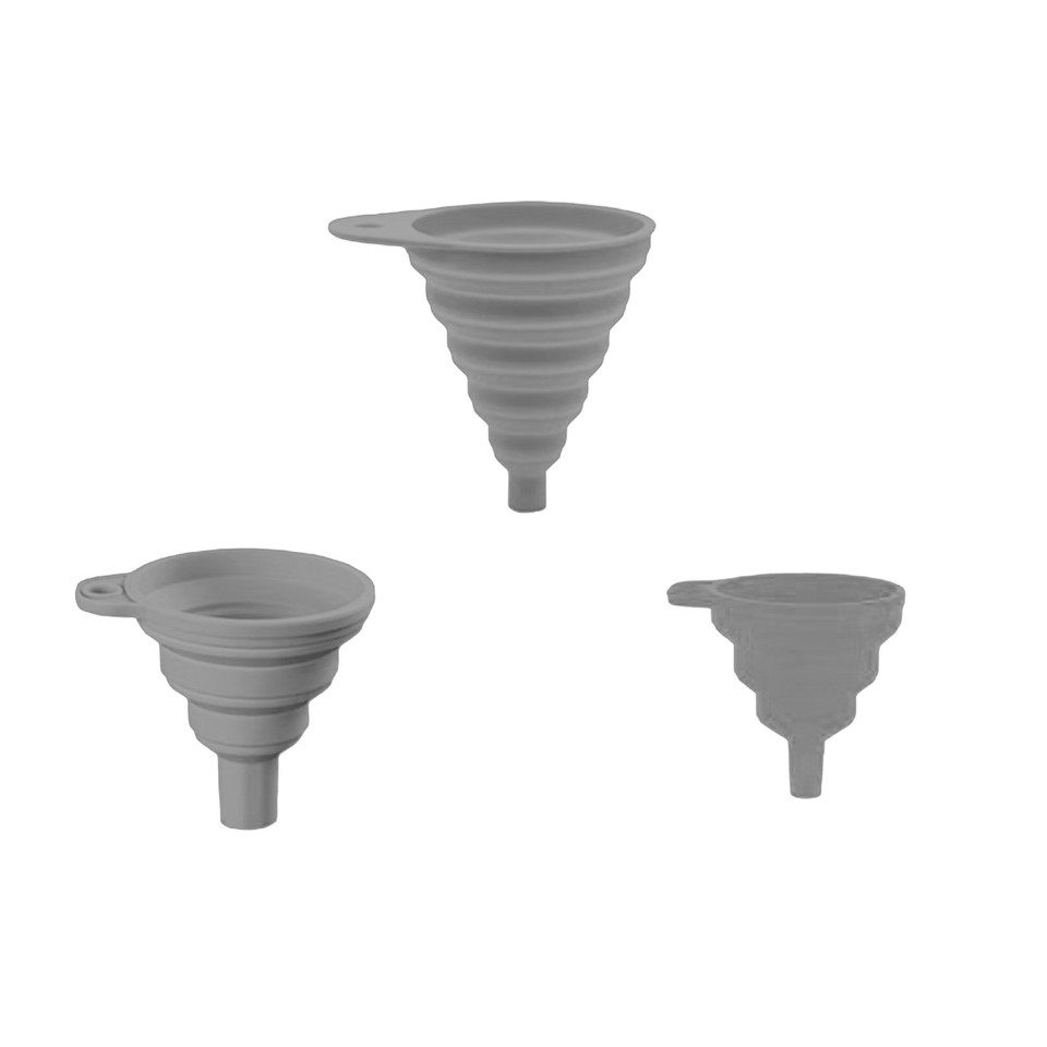 Bottle Filling Funnels Kitchen Funnel Silicone Funnels for Kitchen Use ...