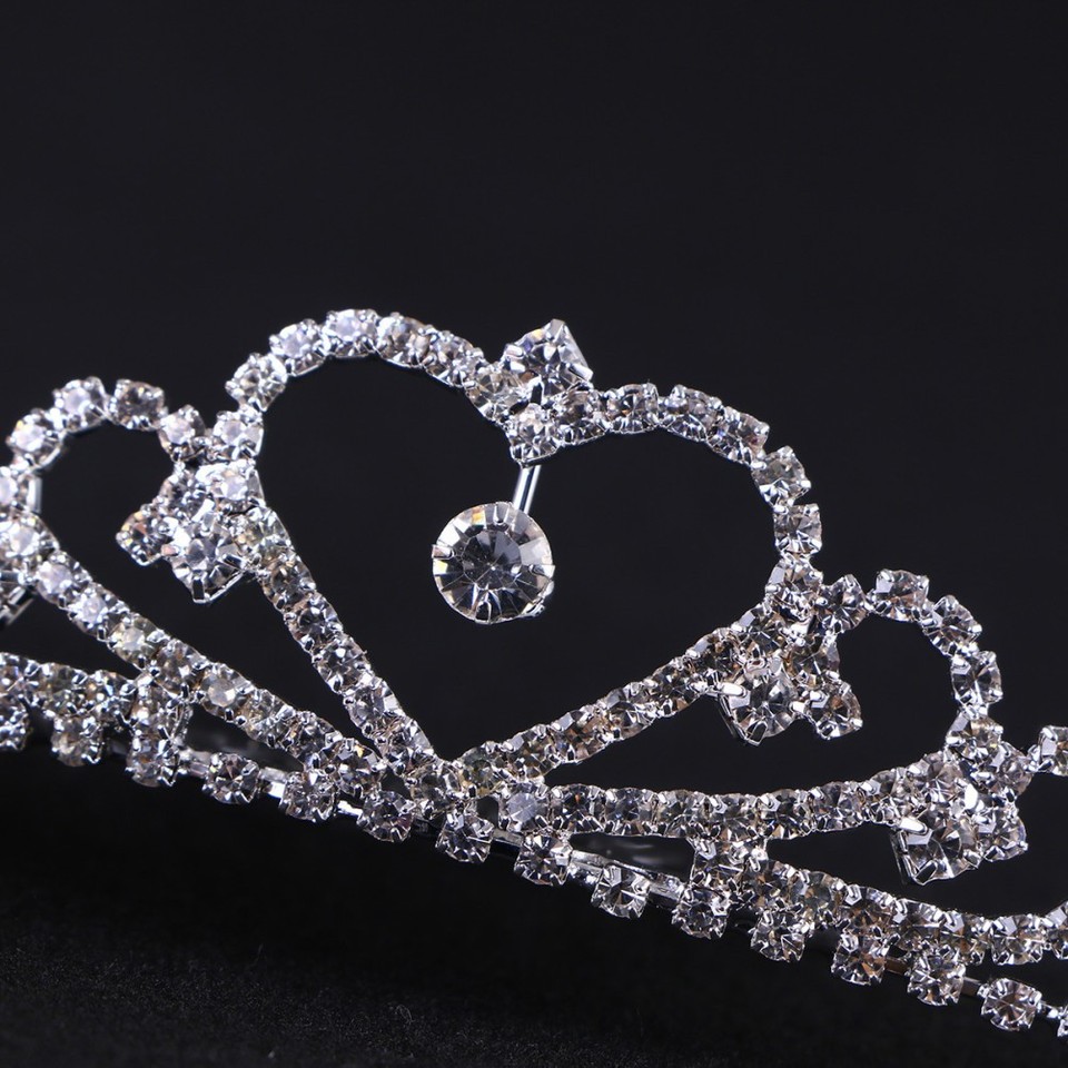 Small Crown for Girls Children Rhinestone Tiara Hair Accessories | eBay ...