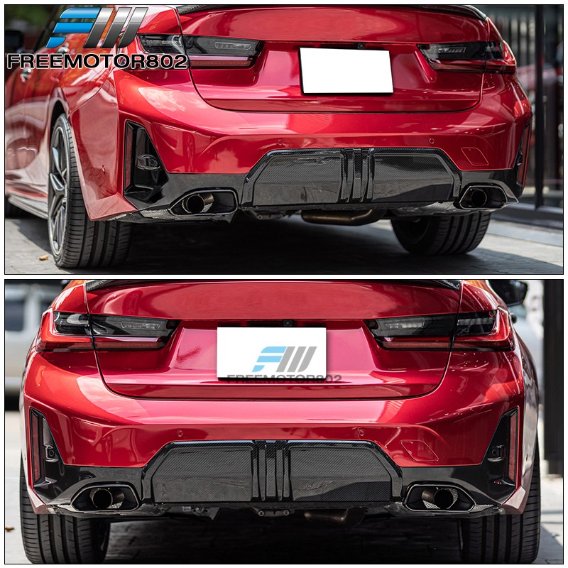 Fits 23-25 BMW G20 3-Series LCI M340i MP Rear Diffuser Spoiler Lip ...