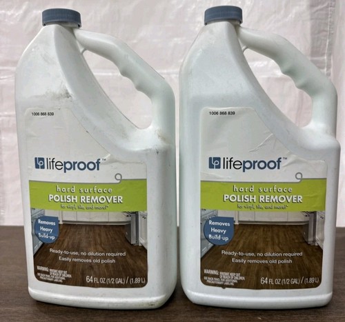 2 Pack Lifeproof Hard Surface Polish Remover 64 Oz Each | eBay