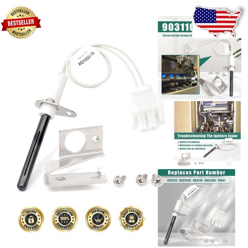 Upgraded Silicon Nitride Furnace Ignitor 903110 With Plug, Universal ...