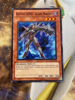 Destiny Hero-Blade Master LCGX-EN129 Common NM Yu-Gi-Oh! TCG | eBay