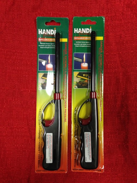 Handi Flame Refillable Butane Lighter for BBQ Gas Heaters & Stoves ...