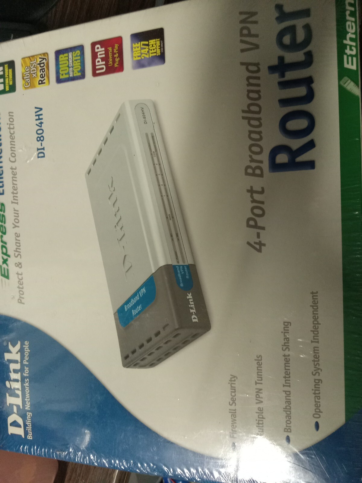 D-Link Di-804hv 4-port Broadband VPN Router for sale online | eBay