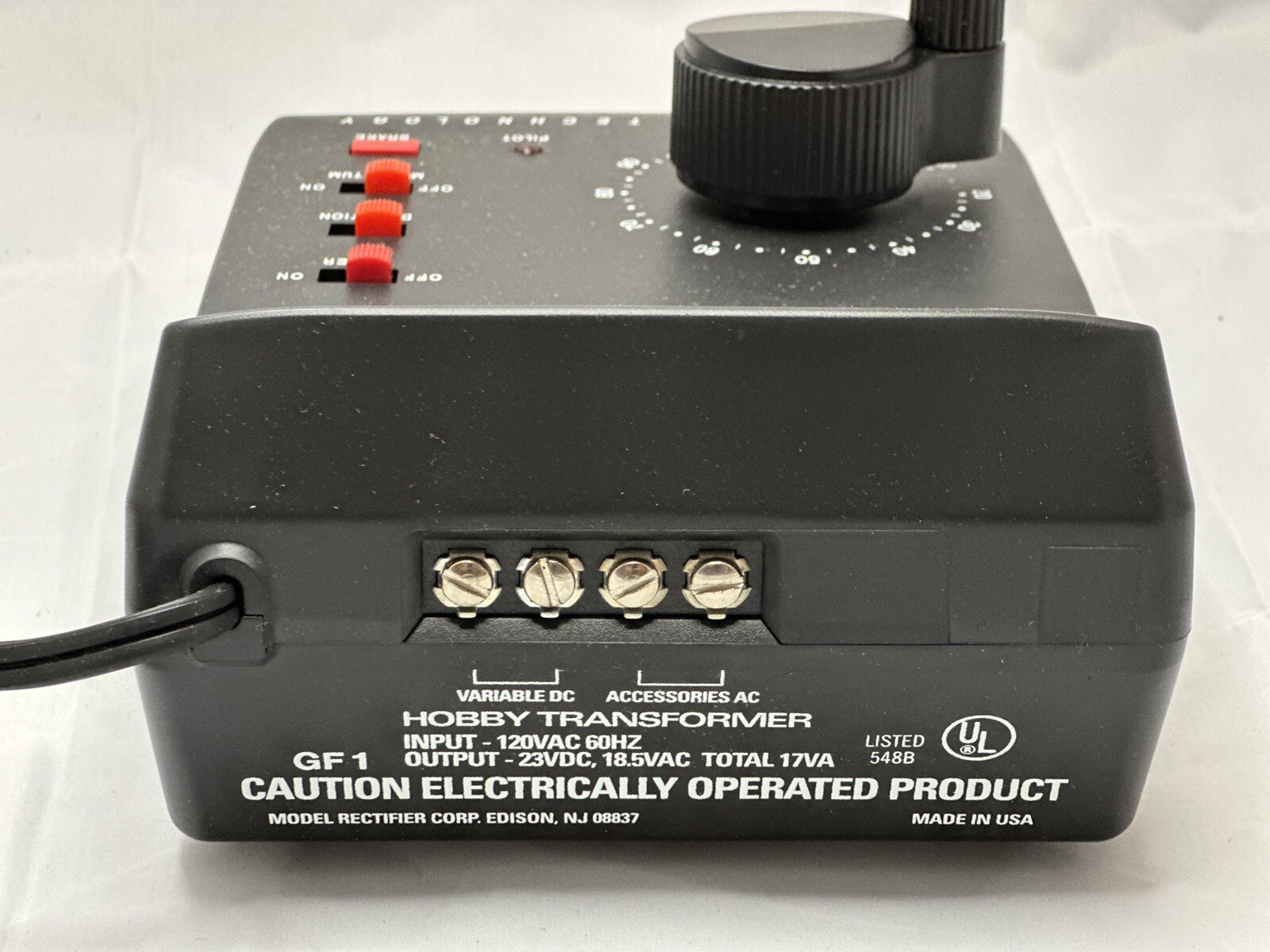 TECH4 MRC 220 MODEL TRAIN CONTROLLER WITH BOX MADE IN USA Excellent ...