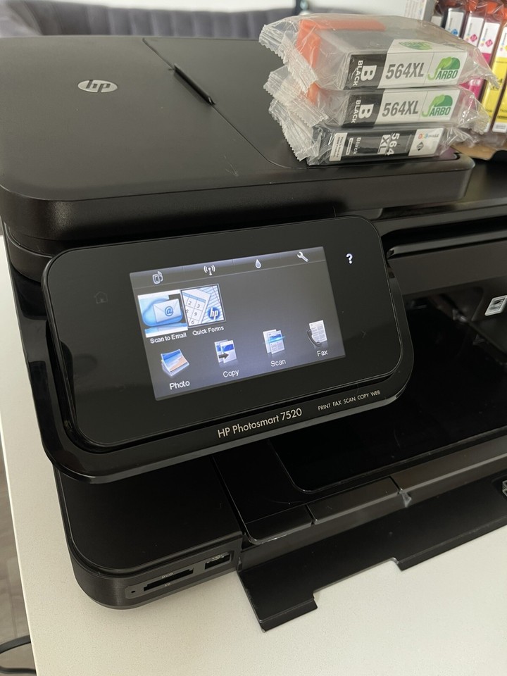 HP Photosmart 7520 All-In-One Inkjet Printer 886112825232| eBay