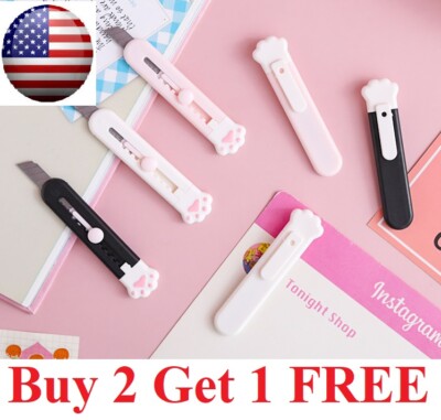 1pc Art Paper Cutter Tools Cat Paw Portable Razor Knife Stationery ...