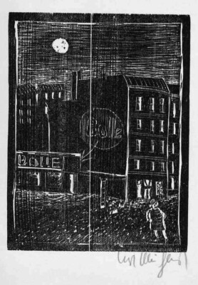 Kurt MÜHLENHAUPT - BOLLE - Handsignierter OriginalHolzschnitt - 1976 | eBay