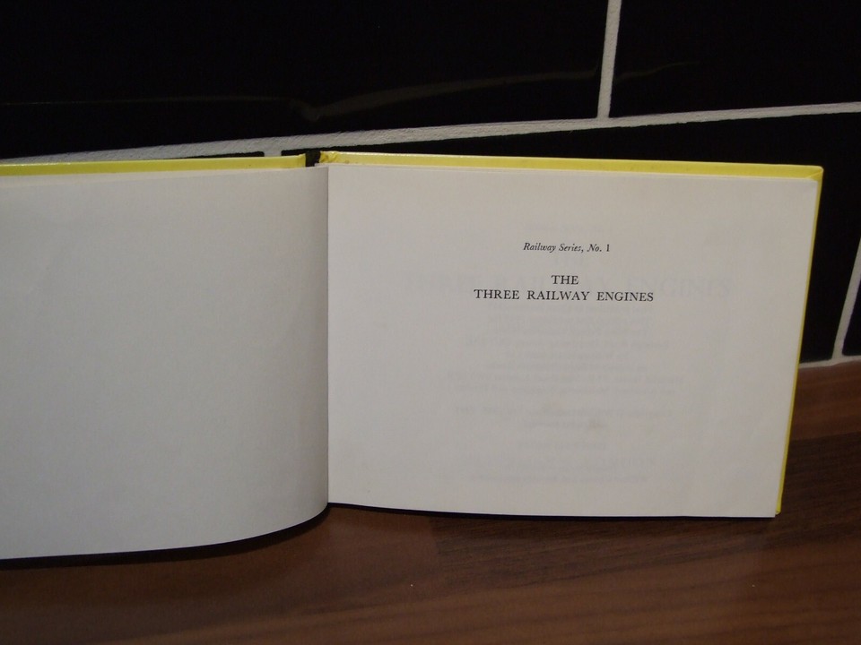 The Three Railway Engines – Railway Series No 1. – The Rev. W. Awdry ...