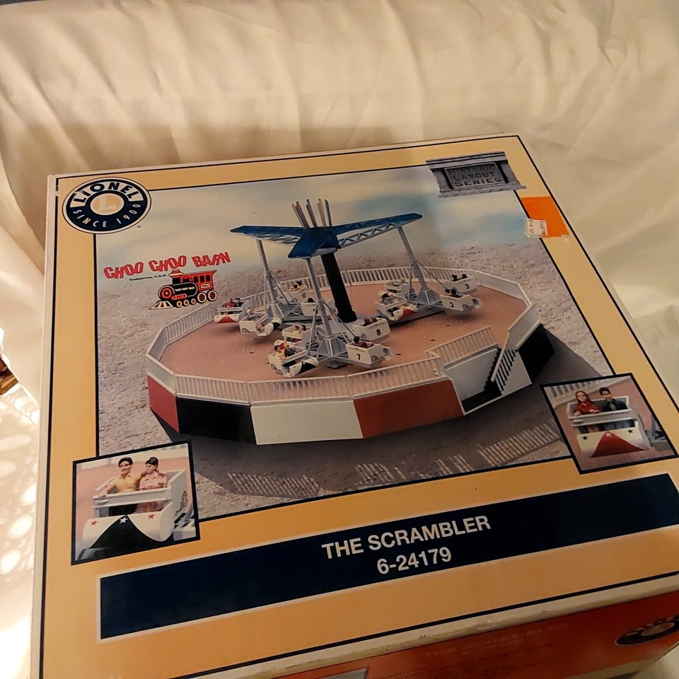 Lionel 6-24179 Operating Scrambler Circus Ride Accessory New In Box | eBay
