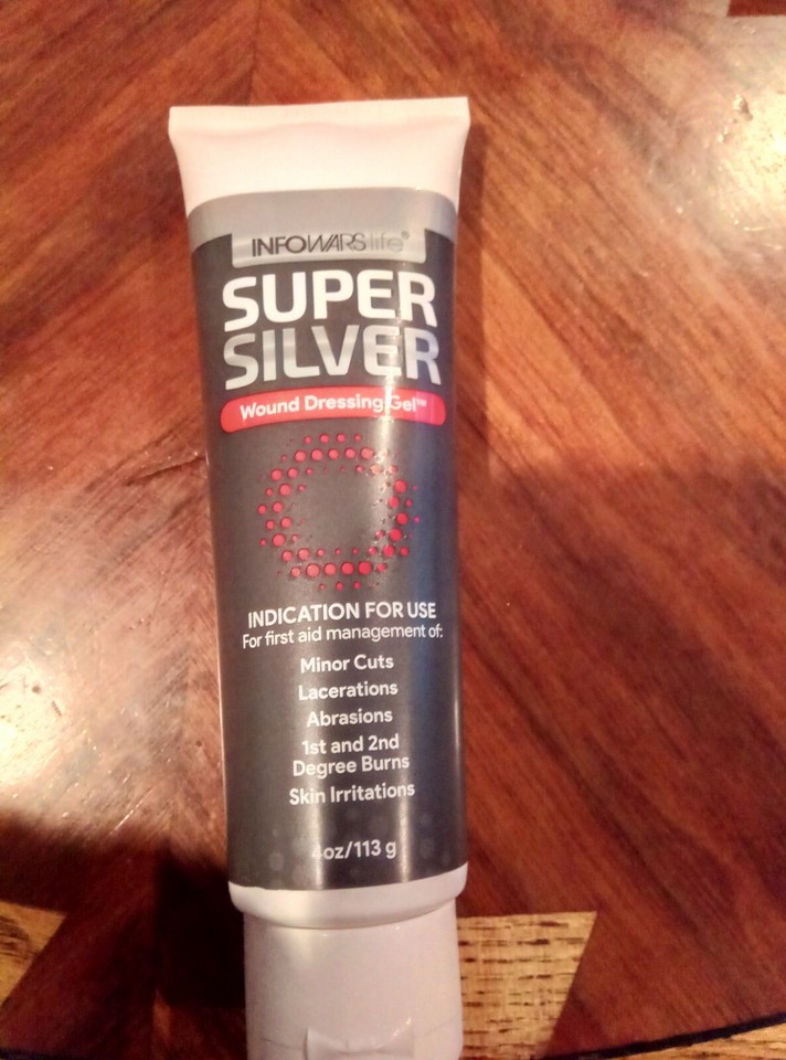 SUPERSILVER Wound Dressing Gel™ FIRST AID and SUNBURN RELIEF with NANO ...