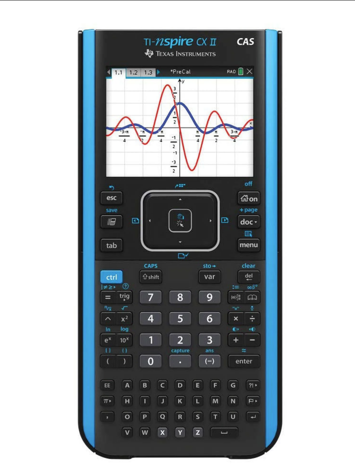 Texas Instruments TI-Nspire CX II CAS Advanced Graphing Calculator ...