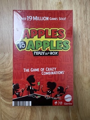 Apples to Apples Card Game with Family-Friendly Words to Make Crazy ...