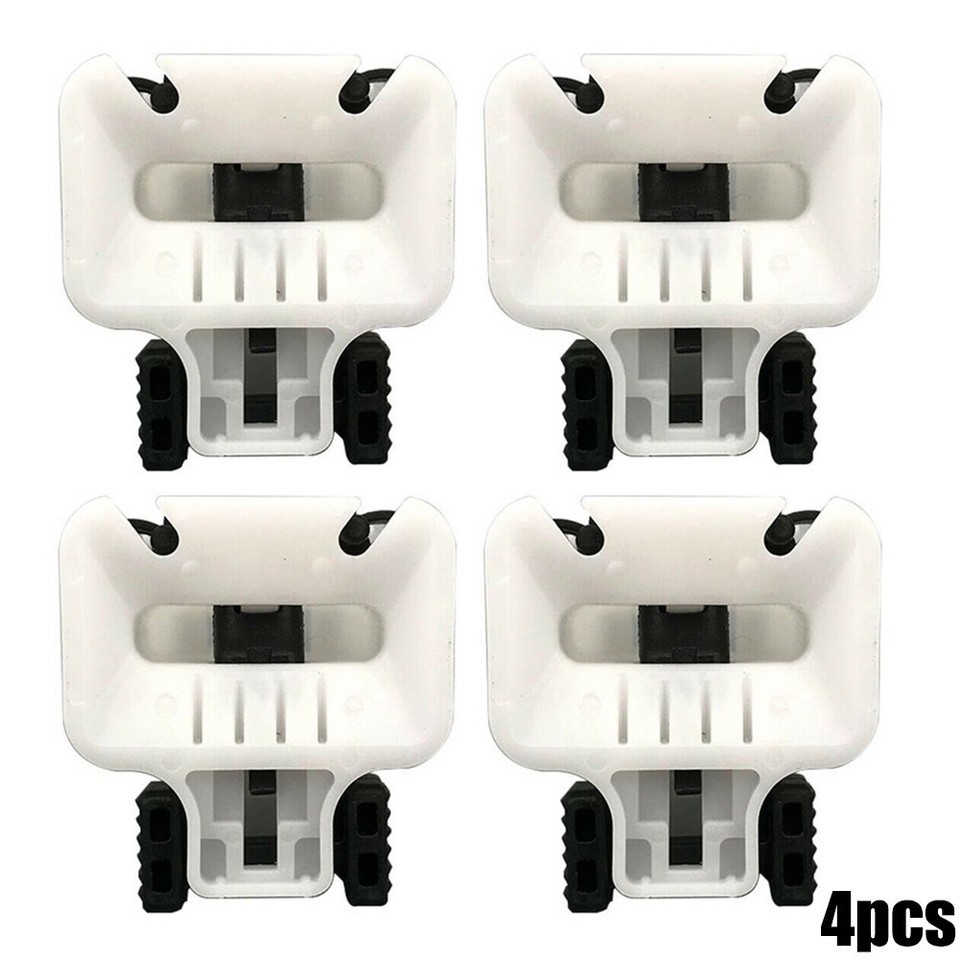 Car Clips Rear Seat Clip Car Rear Seat Rear Seat Bottom White 4pcs ...
