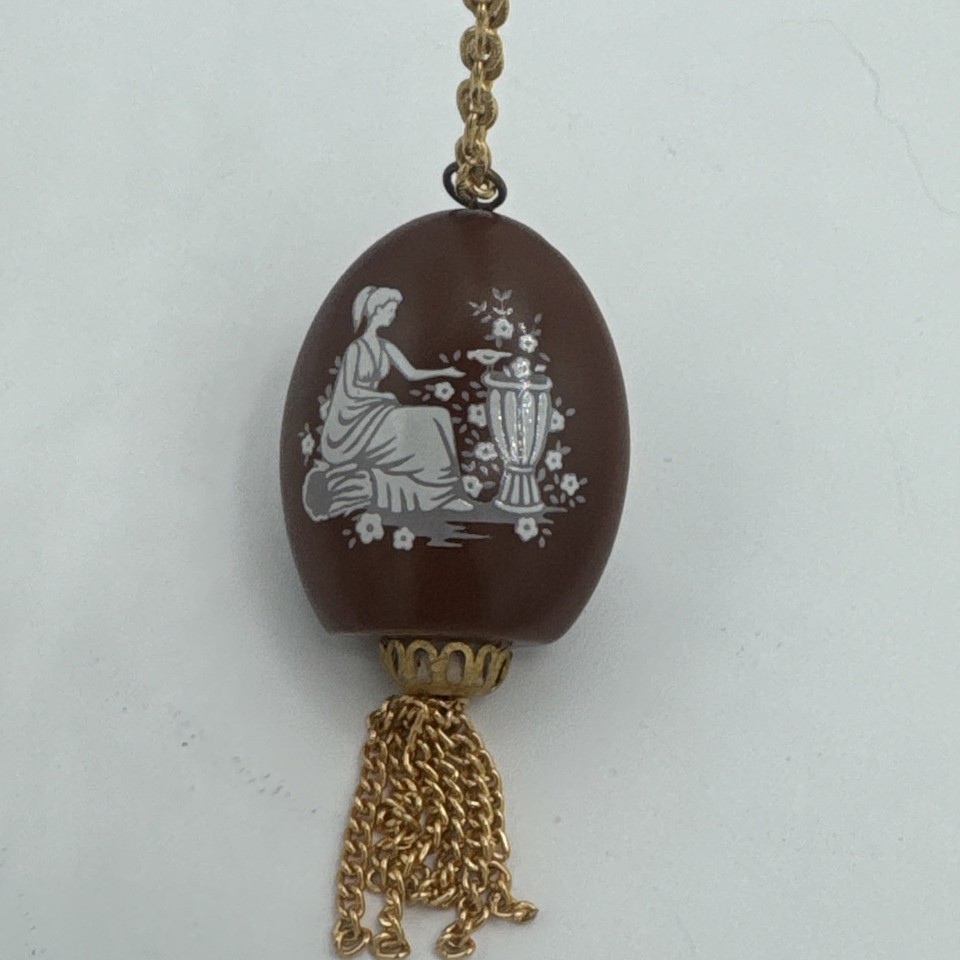 Lord Nelson Pottery Pomander Perfume Pendant Necklace | eBay UK