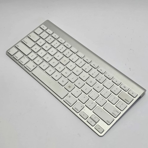 Apple Wireless Keyboard A1314 Bluetooth Mac Compact Aluminum Slim ...