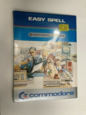 Commodore 64 Software Easy Spell 1983 | eBay Australia