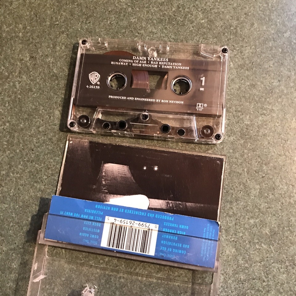Damn Yankees by Damn Yankees [Self-Titled] (Cassette, 1990, Warner 9 ...