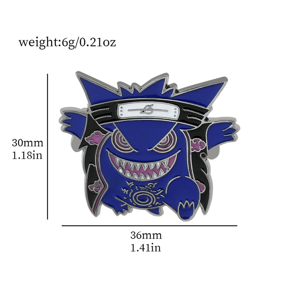 Pokemon Metal Enamel Pins Lot You Choose Gengar Many Type Pin | eBay