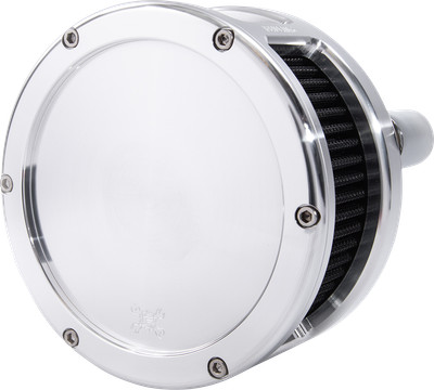 Feuling Black Raw Solid Cover Air Cleaner Filter Kit HD Freewheeler ...